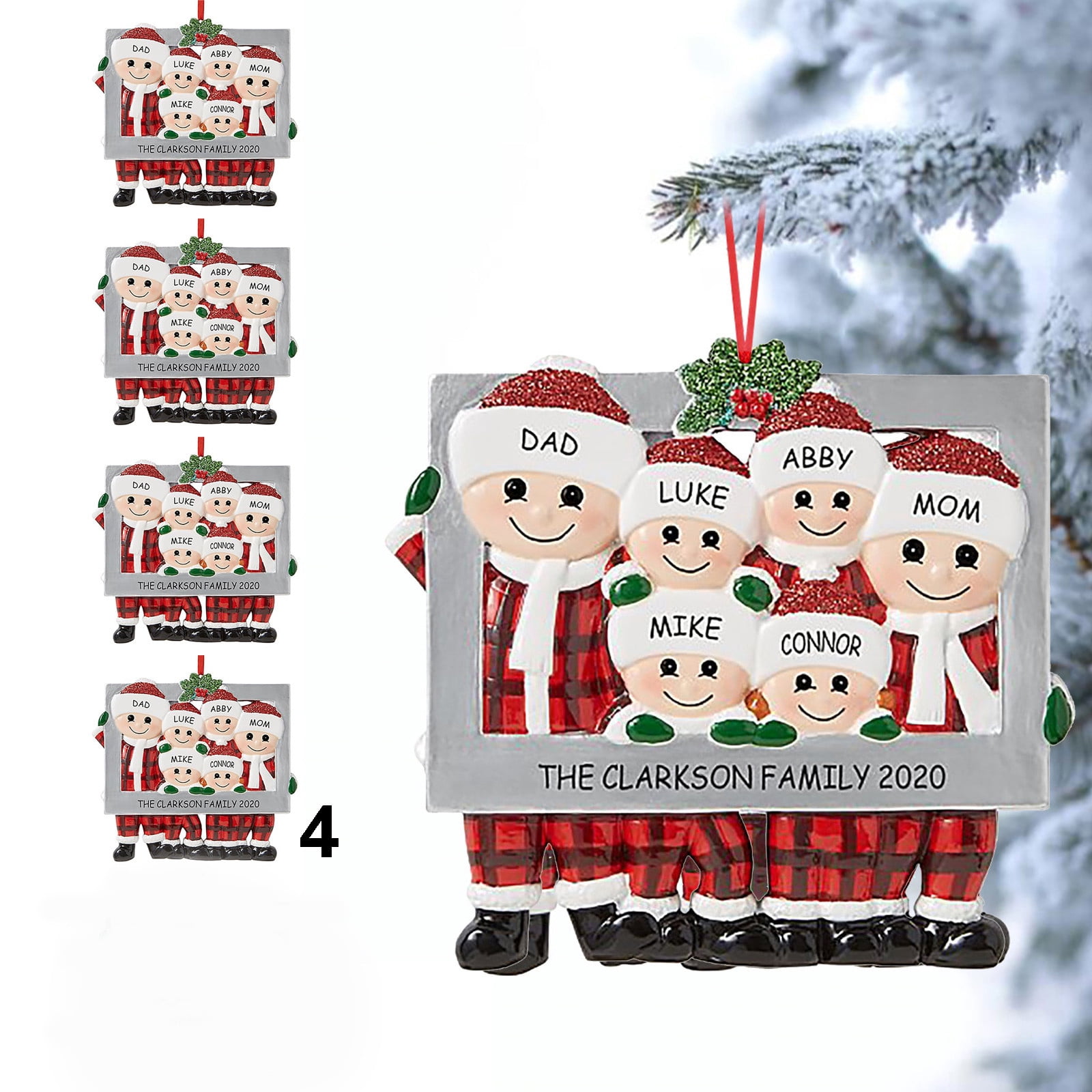 Personalized Survived Family Of Ornament 2020 Christmas Holiday ...