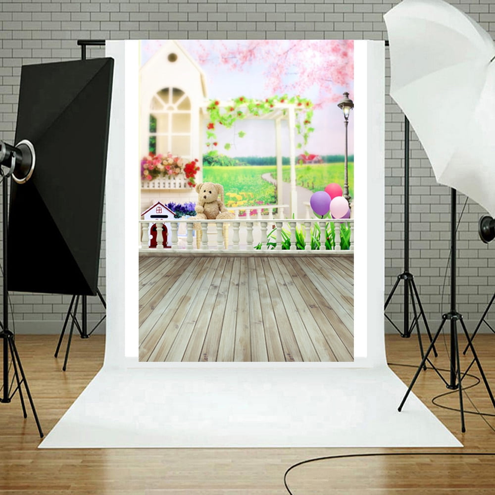 Vinyl Wood Wall Floor Photography Studio Prop Background 3X5Ft I ...