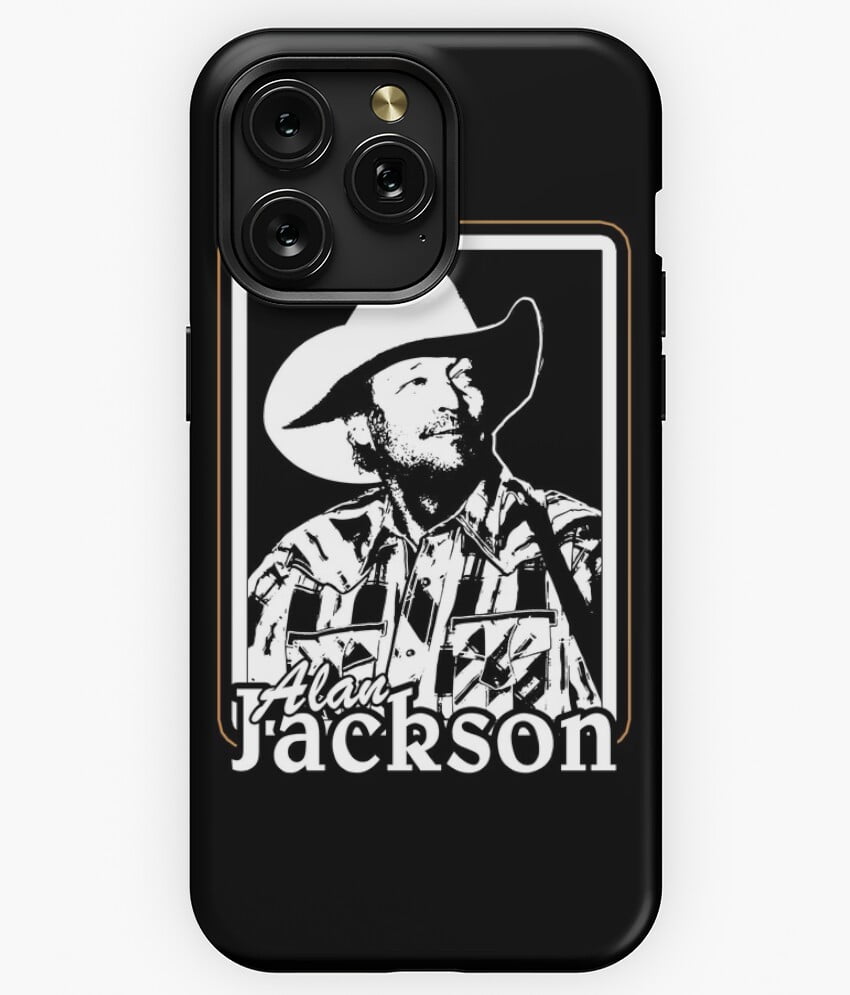 Black And White Alan Jackson American Singer A17406 Phone Case for ...