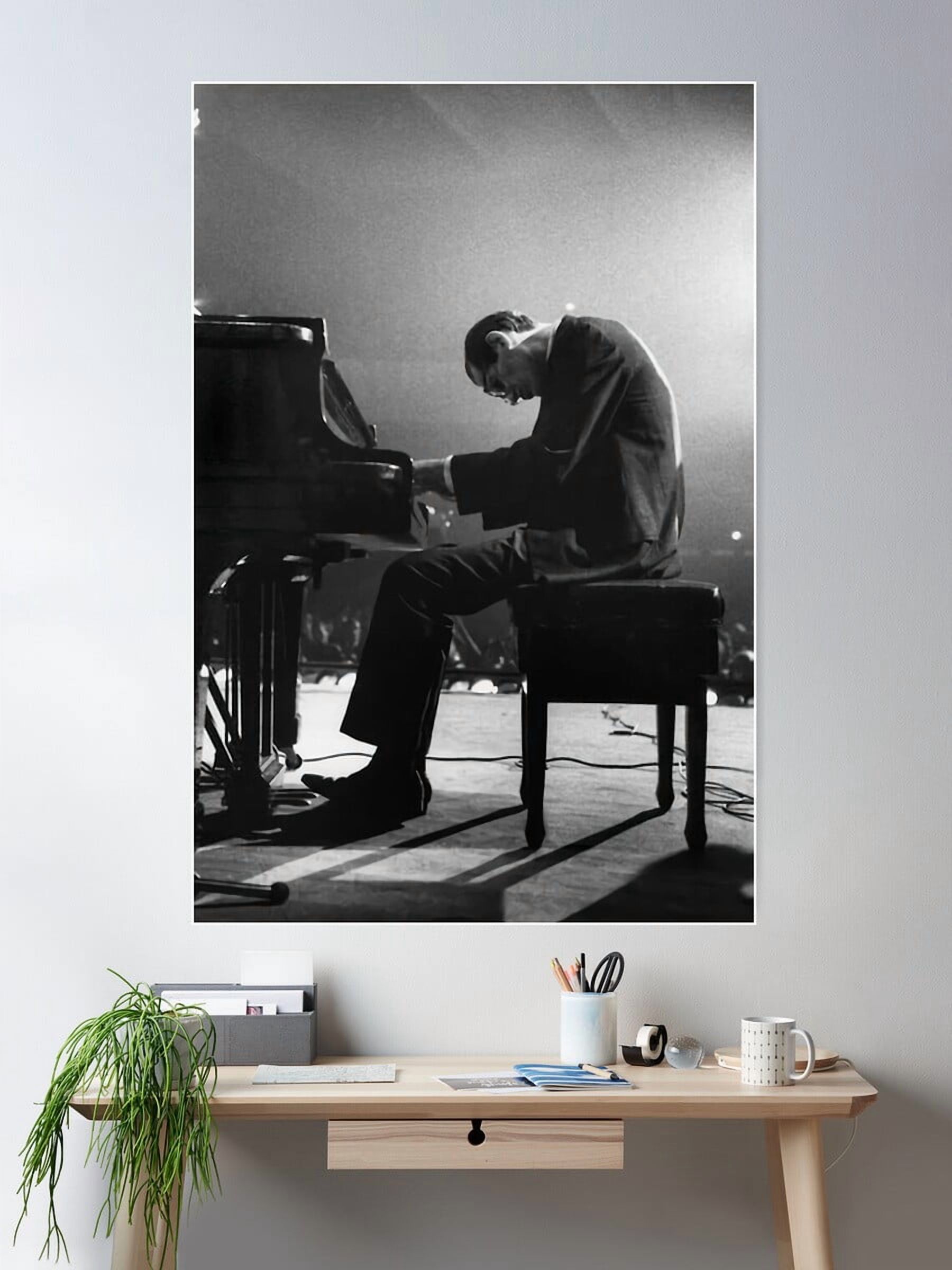 Black And White Bill Concert Poster Wall Art Modern Wall Decor For ...