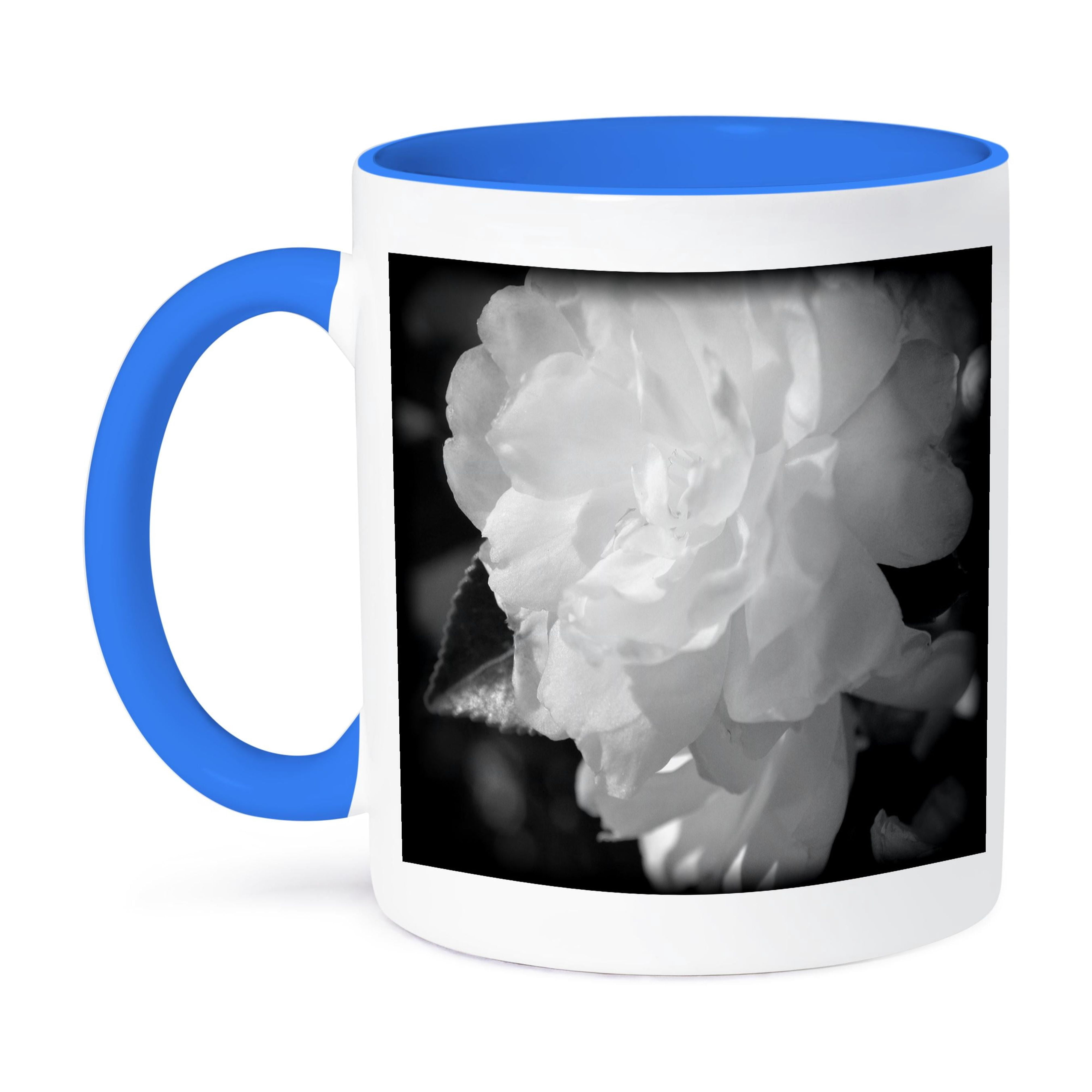 Black And White Camellia Is A Black And White Photo Of A Camellia ...