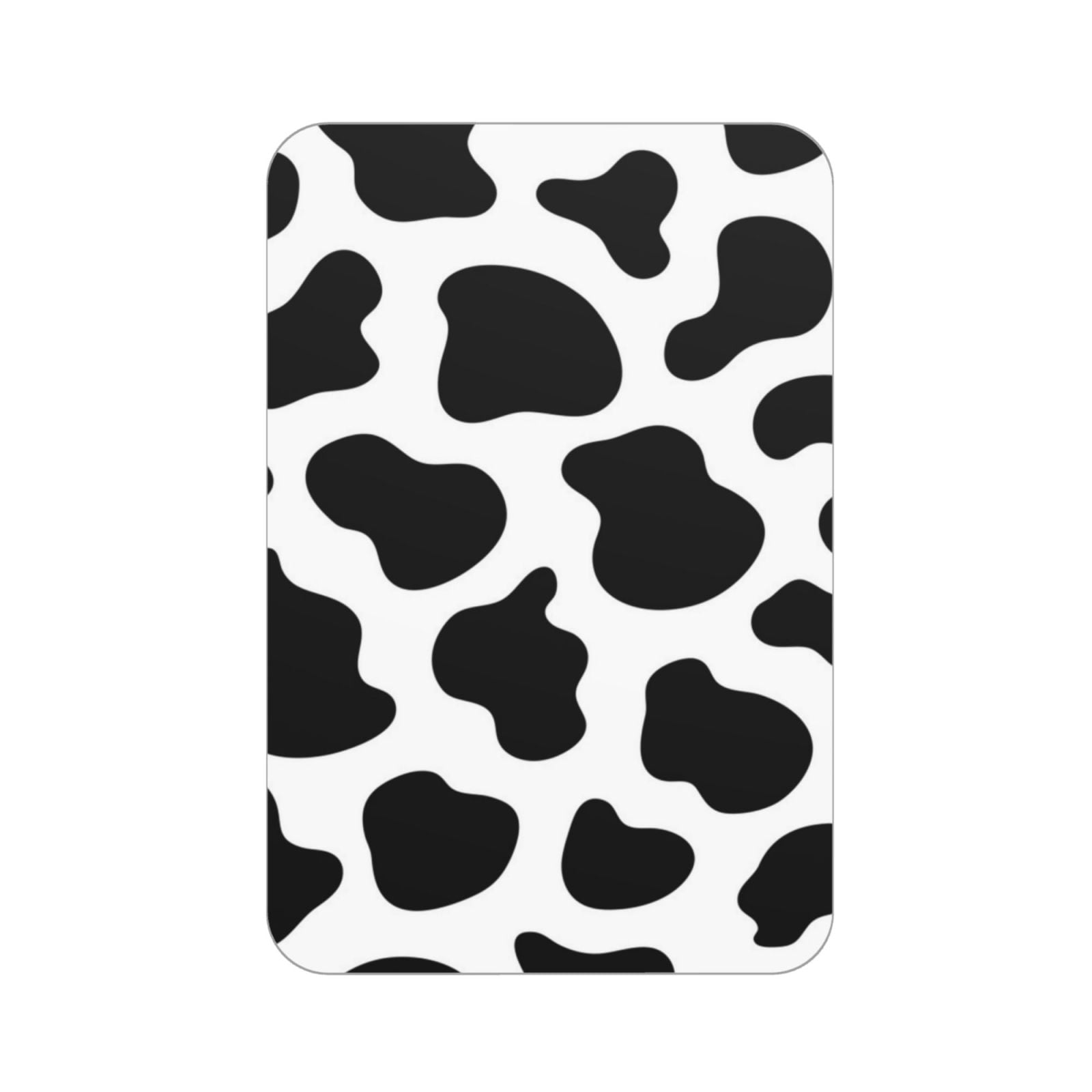 Black And White Cow Skin Print Acrylic Fridge Magnets Decorative ...