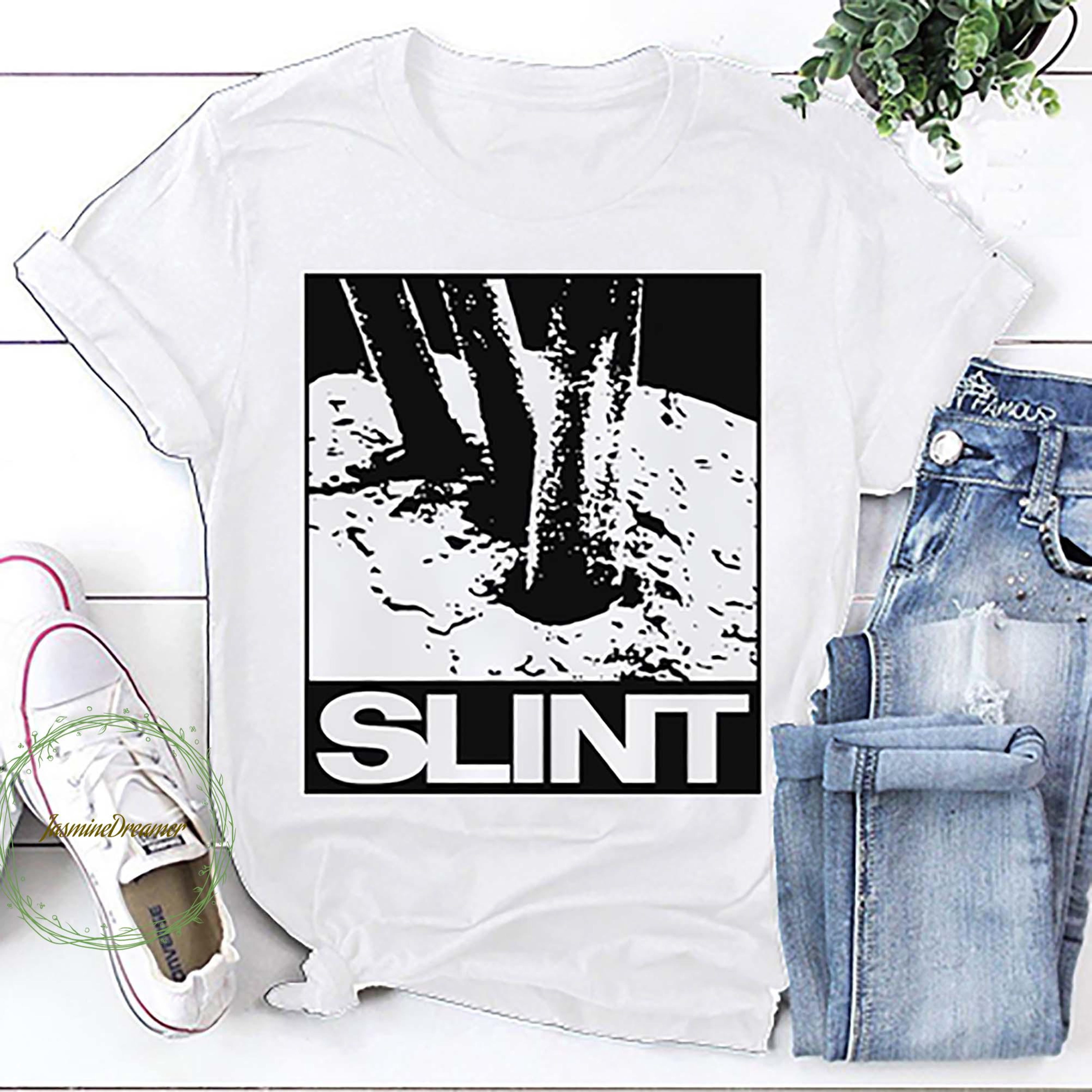 Black And White Design The Slint Unisex T-Shirt, Slint Vintage Shirt ...