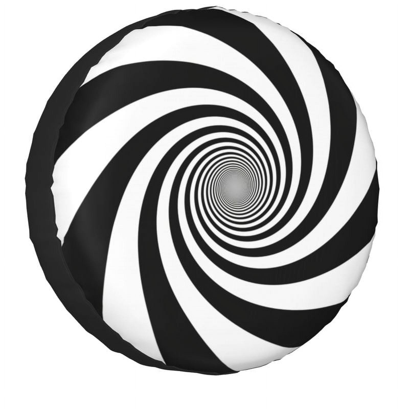 Black And White Geometry Tire Cover 4WD 4x4 Trailer Geometric Spare ...