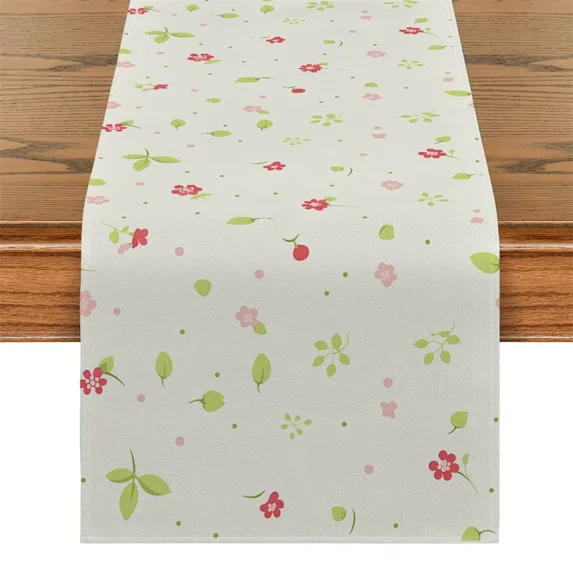 Black And White Lines Floral Table Flag Cartoon Stars Tables Runners ...