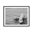 Black And White Photo Wall Art Print Airplane Gangway Poster Wall Art ...