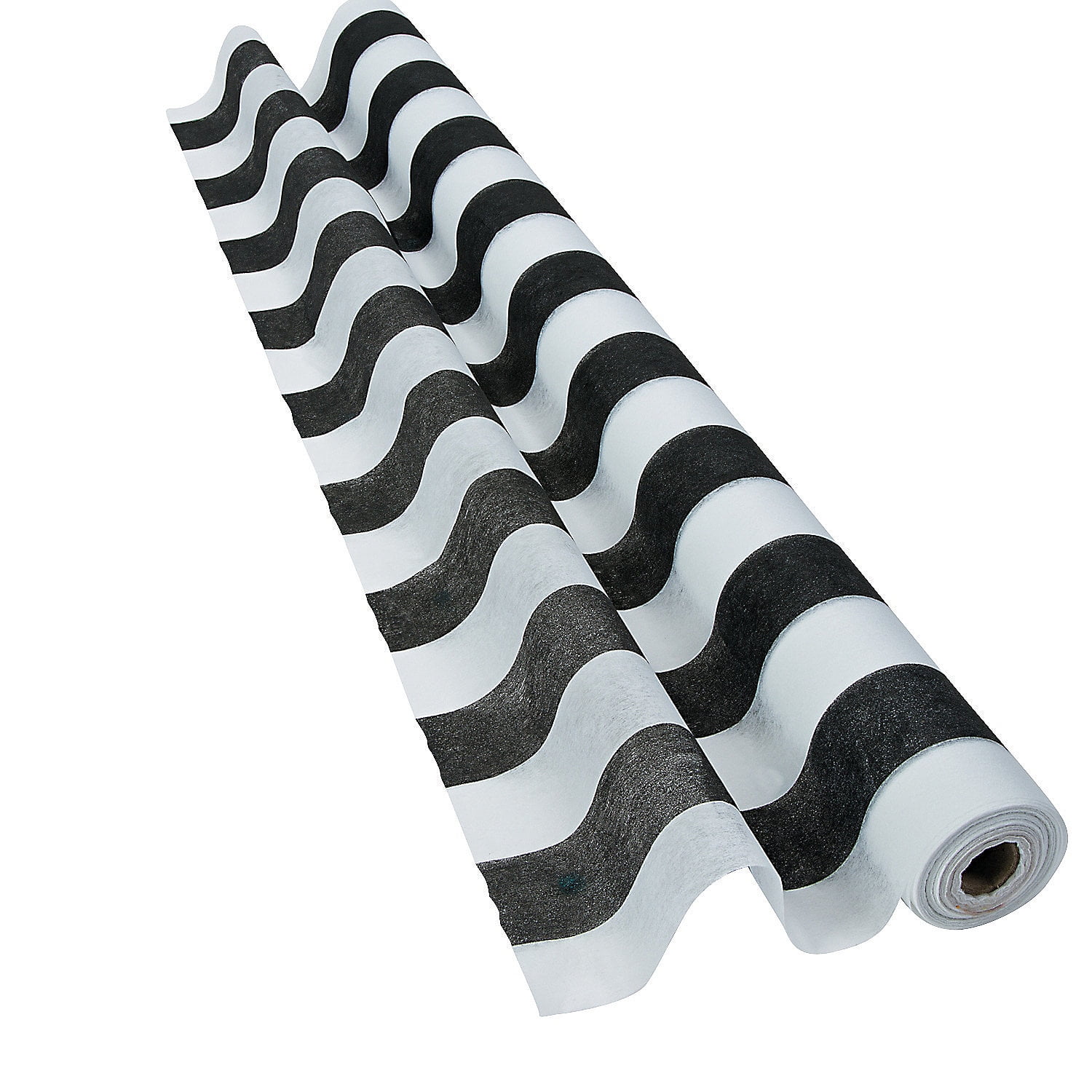Black And White Striped Gossamer - Party Decor - 1 Piece - Walmart.com