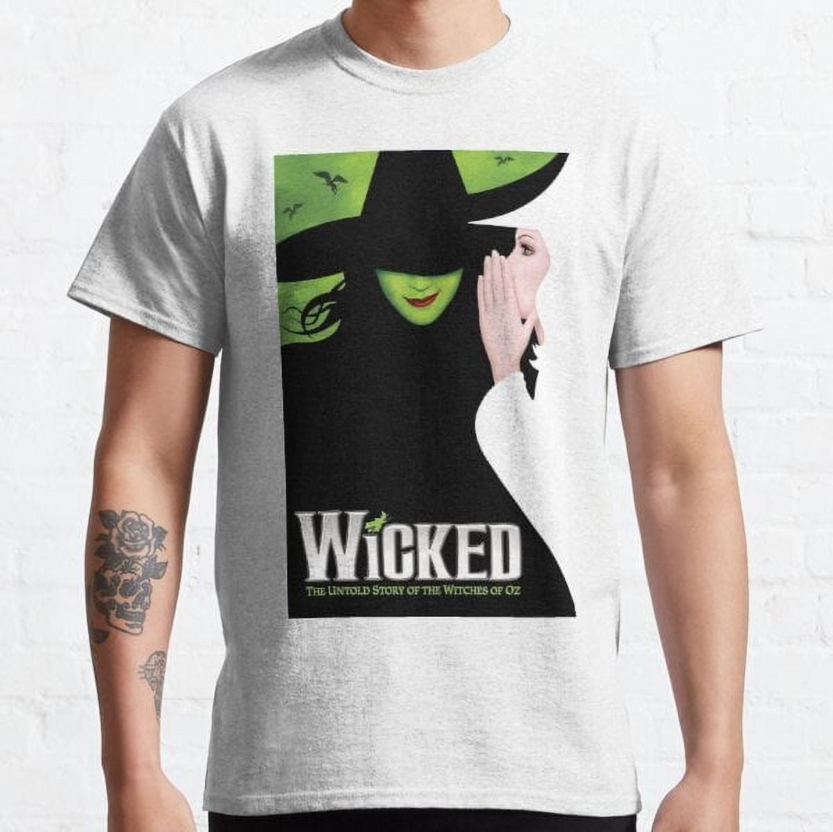 Black And White Witch Poster Shirt - Walmart.com