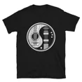 Black And White Yin Yang Guitar For A Musician And Music And Unisex T ...