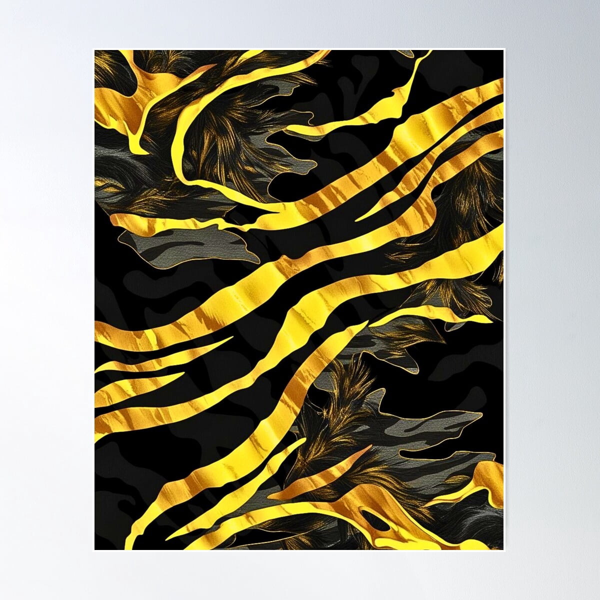 Black And Yellow Tiger Stripe Camo- Tiger Stripe Fusion Camouflage ...