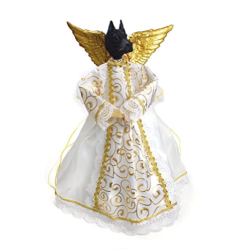 Black Angel Tree Topper - A Timeless Masterpiece - Walmart.com