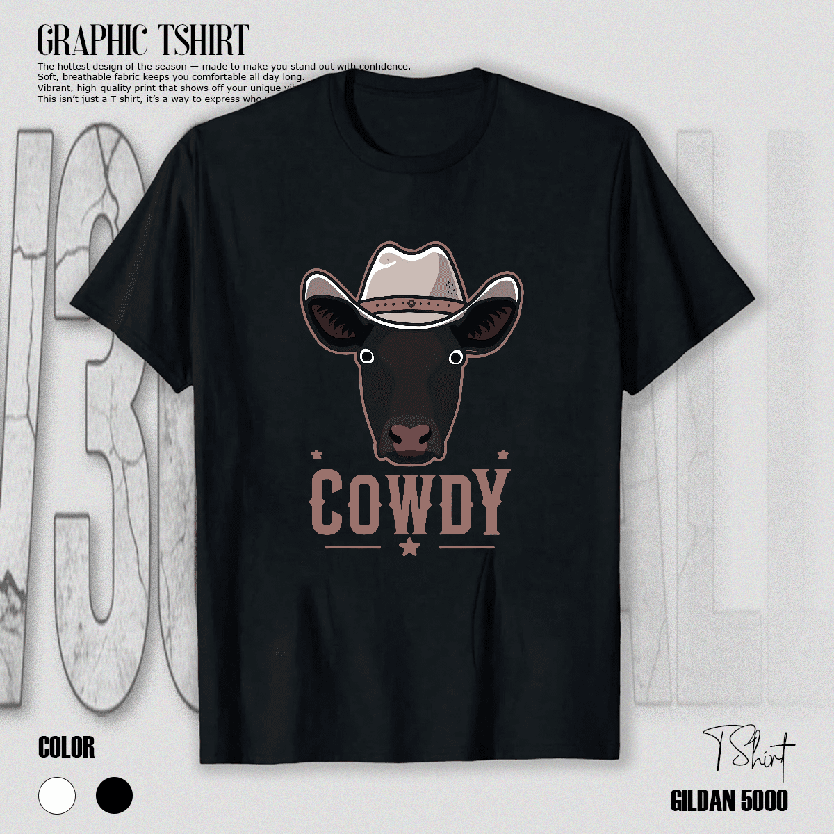 Black Angus Cow Western Farm Rancher Humor Meme Unisex T-shirt V14162 ...