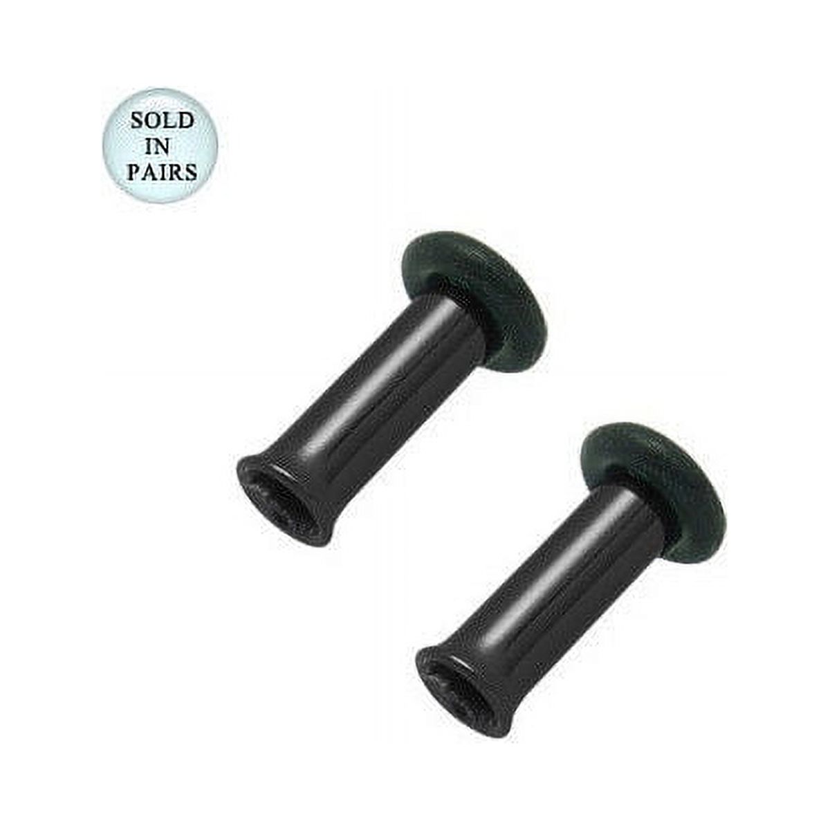 Black Anodized Titanium Single Flared Tunnel Eyelet Plugs with O-Ring ...