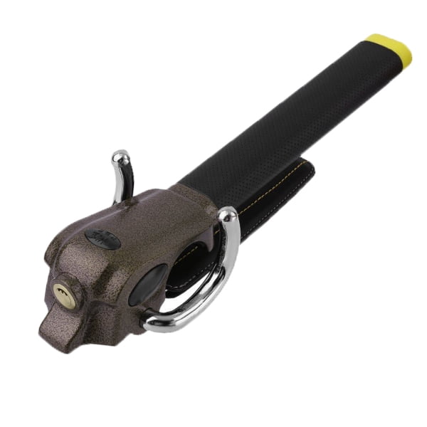 Black-Anti-Theft Car Steering Wheel Lock, Foldable T-Shape Protection ...