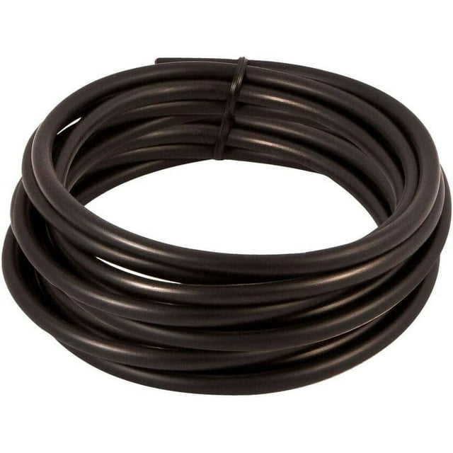 Black Aquarium Silicone Air Line Tubing for Fish Air Pump Hydroponic ...