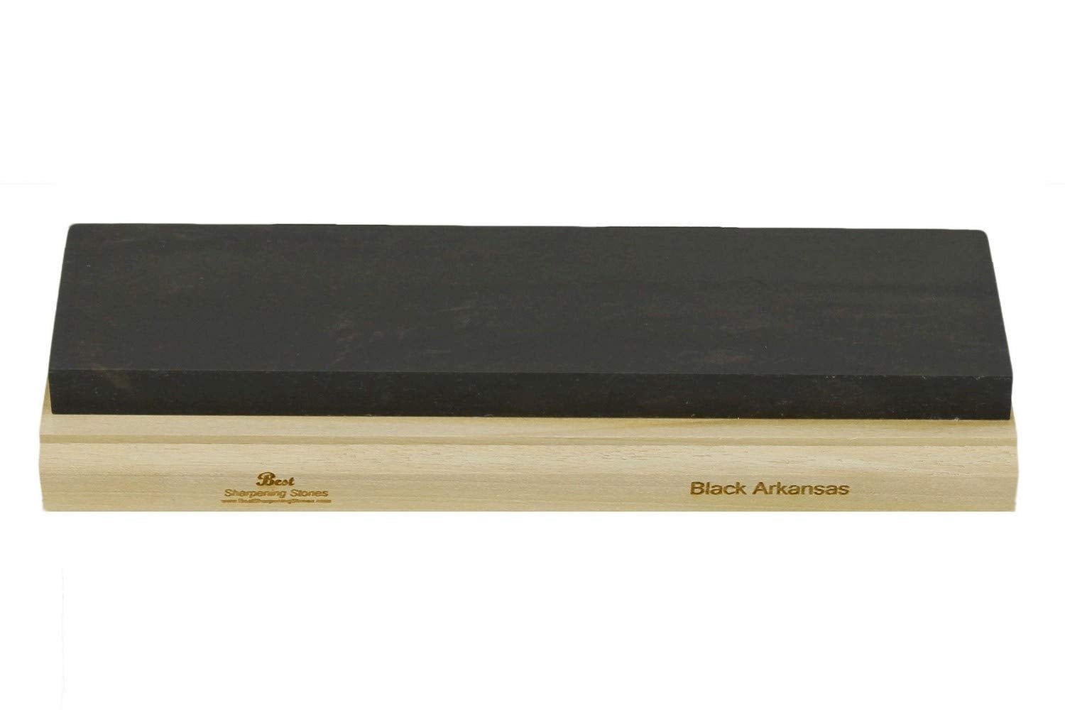 Black Arkansas Sharpening Stone - Wood Mounted 6" - Walmart.com