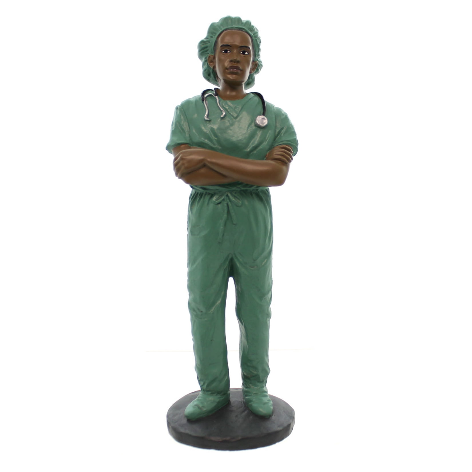 Black Art Male Scrub Nurse Polyresin Hospital Tlc 27002 - Walmart.com