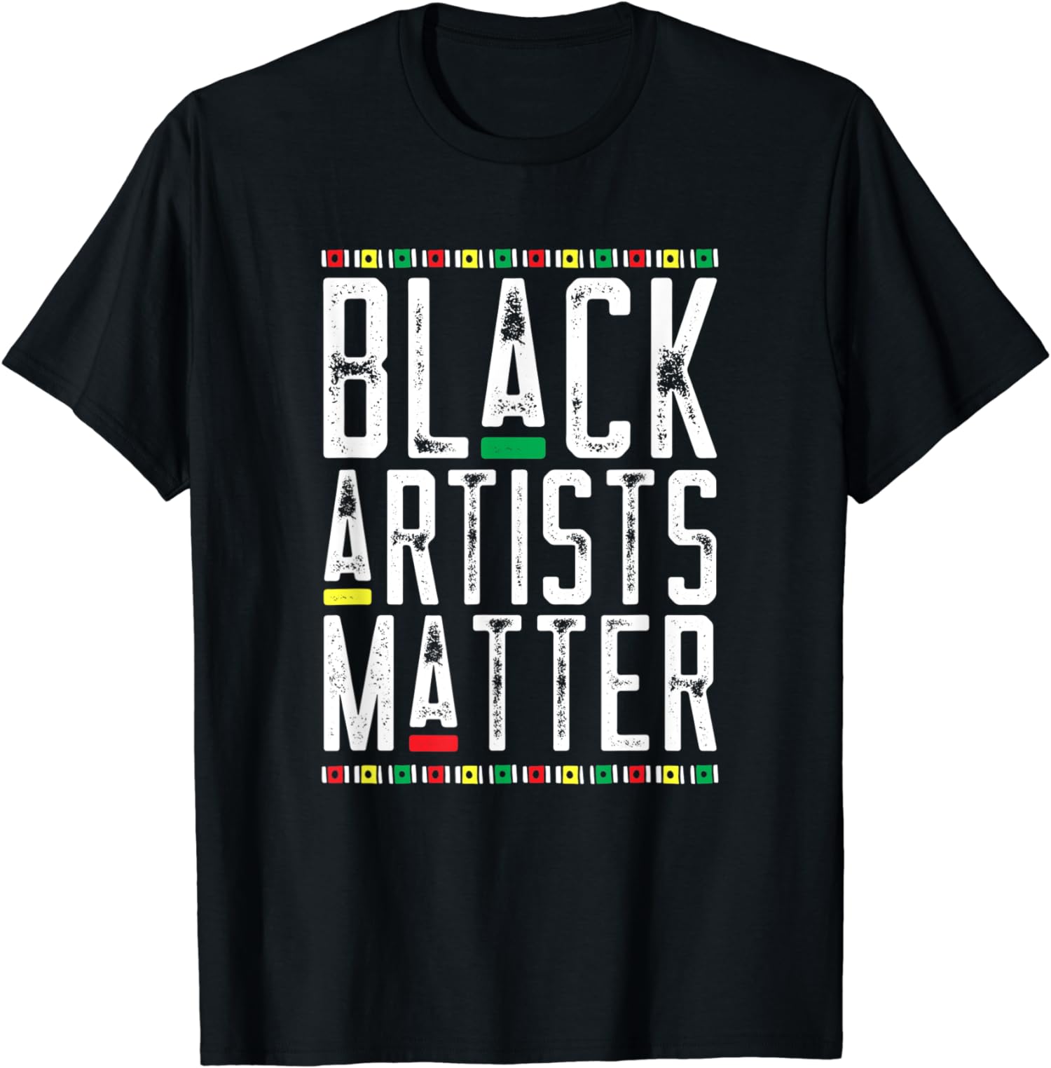 Black Artists African American Lives Matter - Black History T-Shirt ...