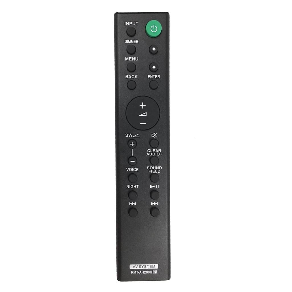 Black Audio Players Remote Control RMT-AH200U Suitable for Soundbar HT ...