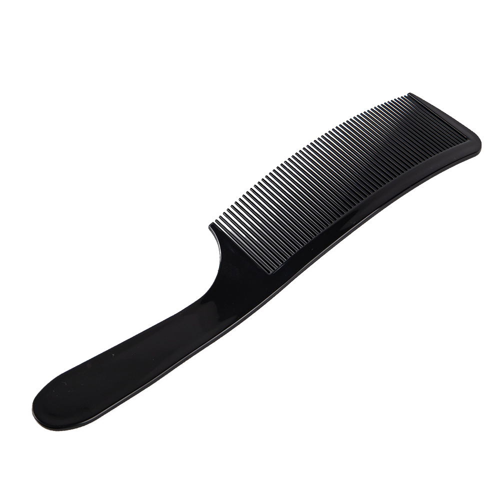 (Black B) Curved Shaver Hair Clipper Cutting Comb Barber Flat Top Anti ...
