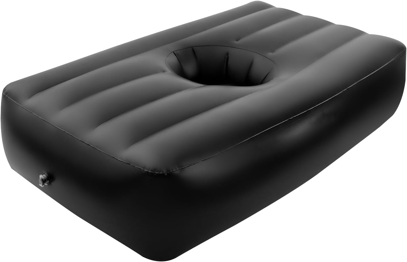 Black Bbl Bed With Hole Pvc Brazilian Butt Lift Mattress Post Surgery