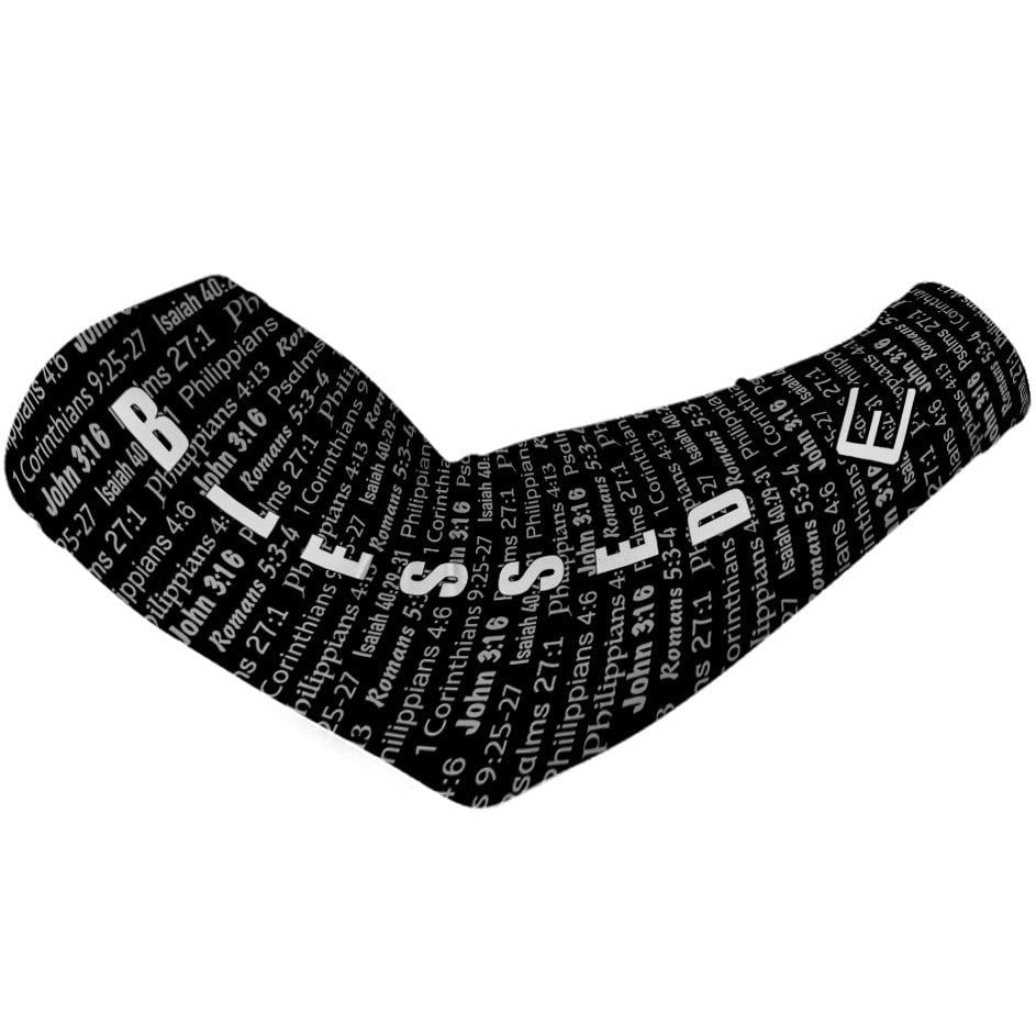 Black BLESSED Arm Sleeve - Walmart.com