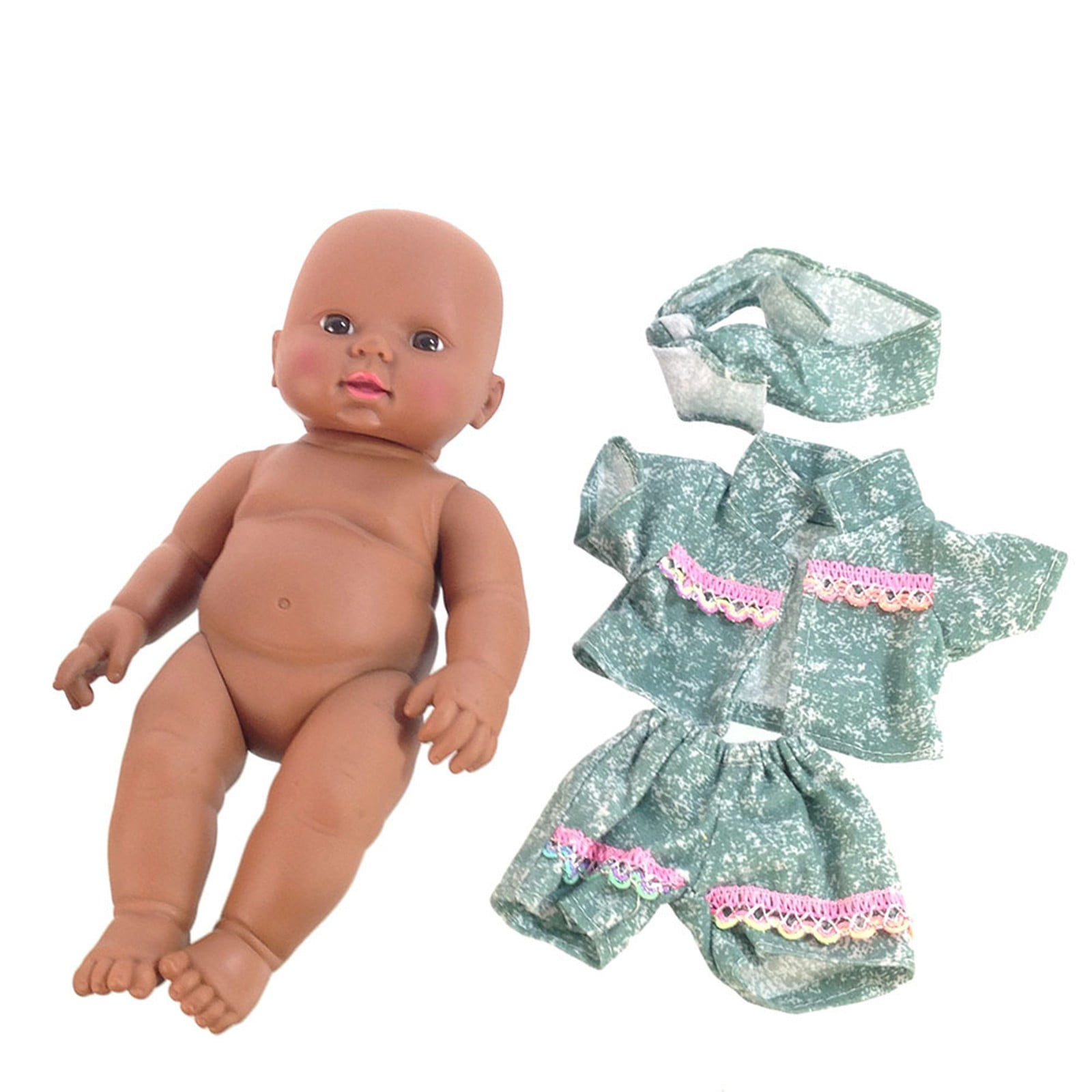 Black Black Baby African Doll Puzzle Gift For Children Construction for ...