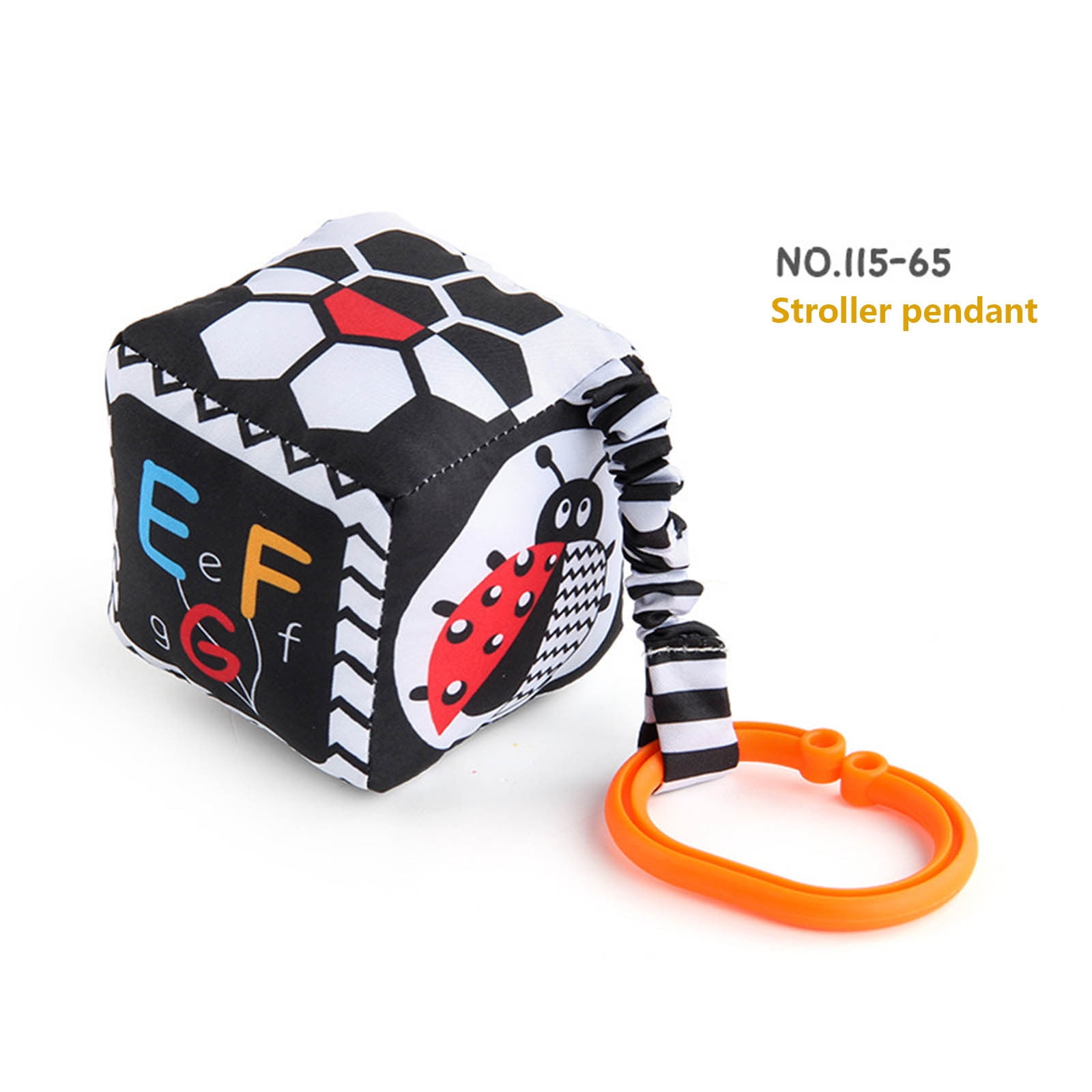 Black Baby Crib Pendant Toy With Built In Sound And Shake Function ...