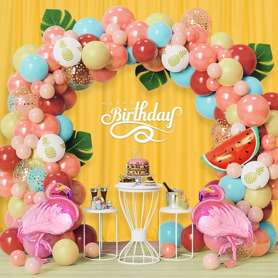 Black Backdrop Curtain for Party, Background Drapes Panels with Rod ...