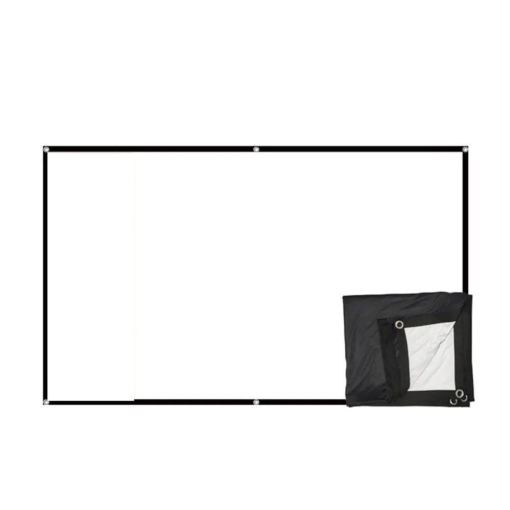 Black Background Milk Silk Projector Screen High-definition Outdoor ...