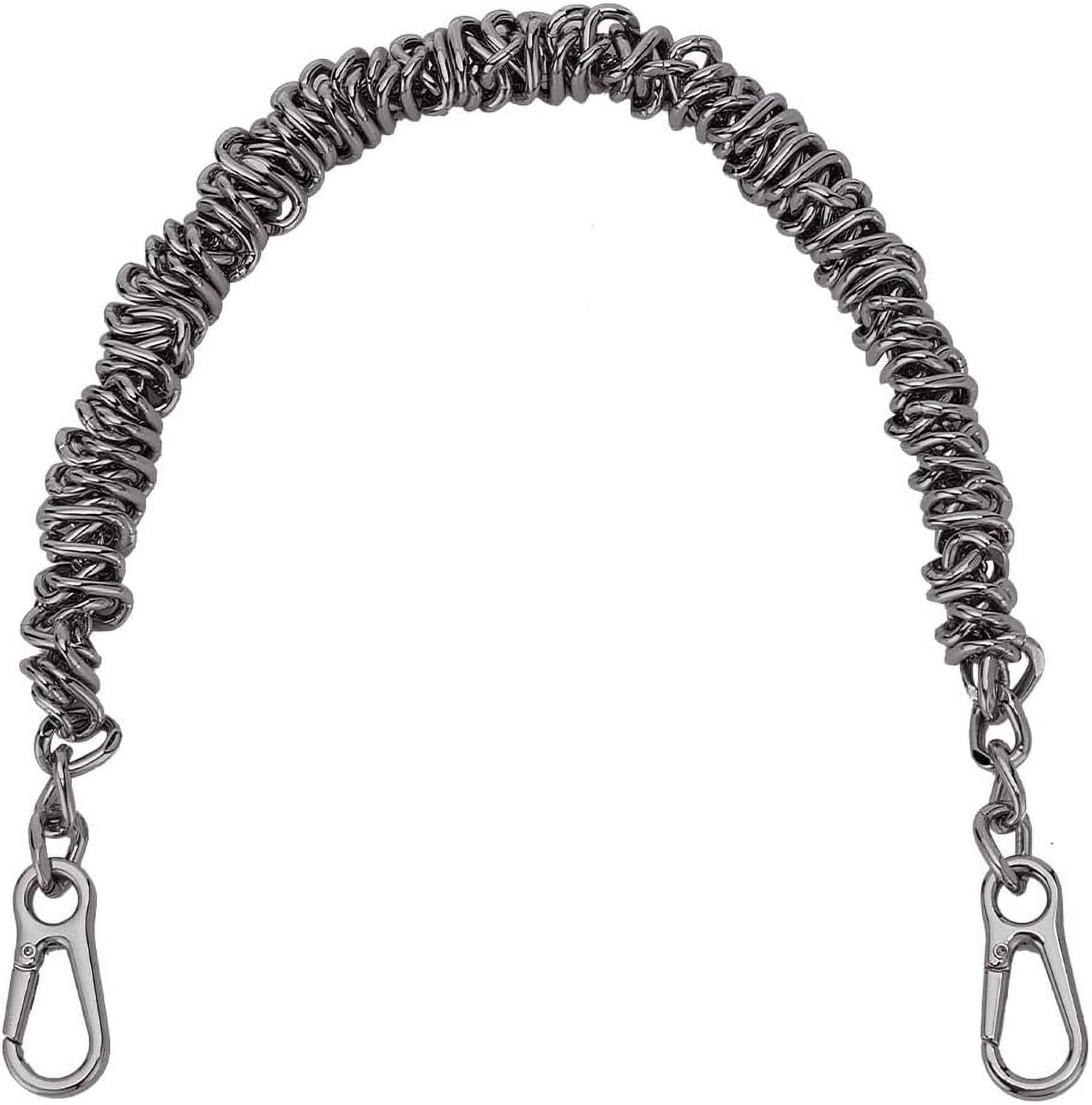 Black Bag Chains Purse Strap Handbag Aluminum Chains Handbags ...