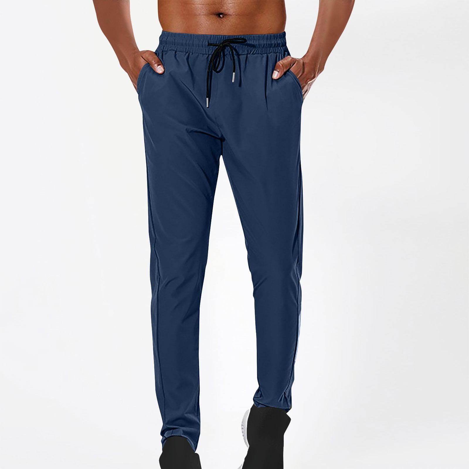 Black Baggy Cargo Pants Navy Blue Sweatpants Red Track Pants Baggy ...