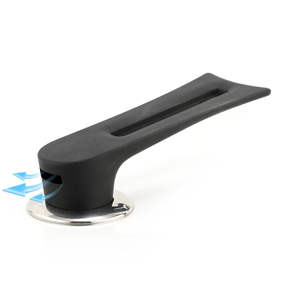 Black Bakelite Pot Lid Handle Accessories with Large Hole,Spill-Proof ...