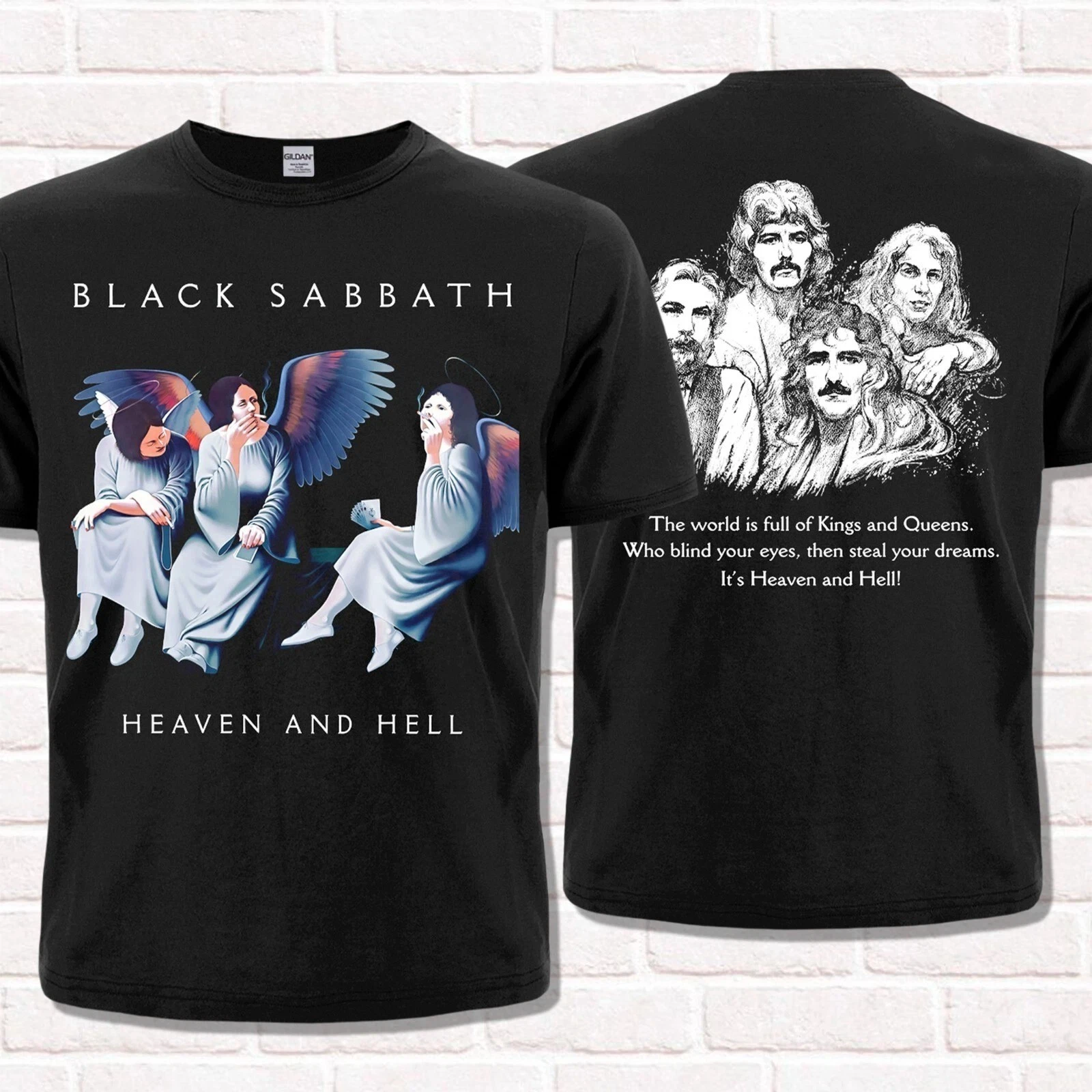 Black Band Sabbath, Heaven and Hell (1980) Heavy Metal Rock style ...