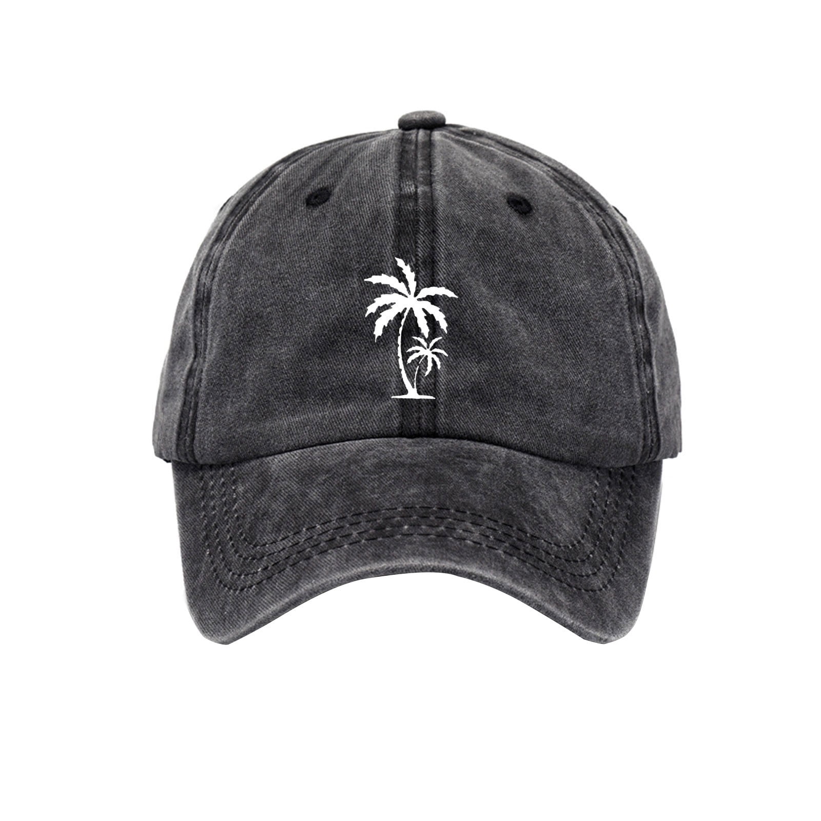 Black Baseball Caps Distressed Baseball Cap Dad Hats for Men Women ...