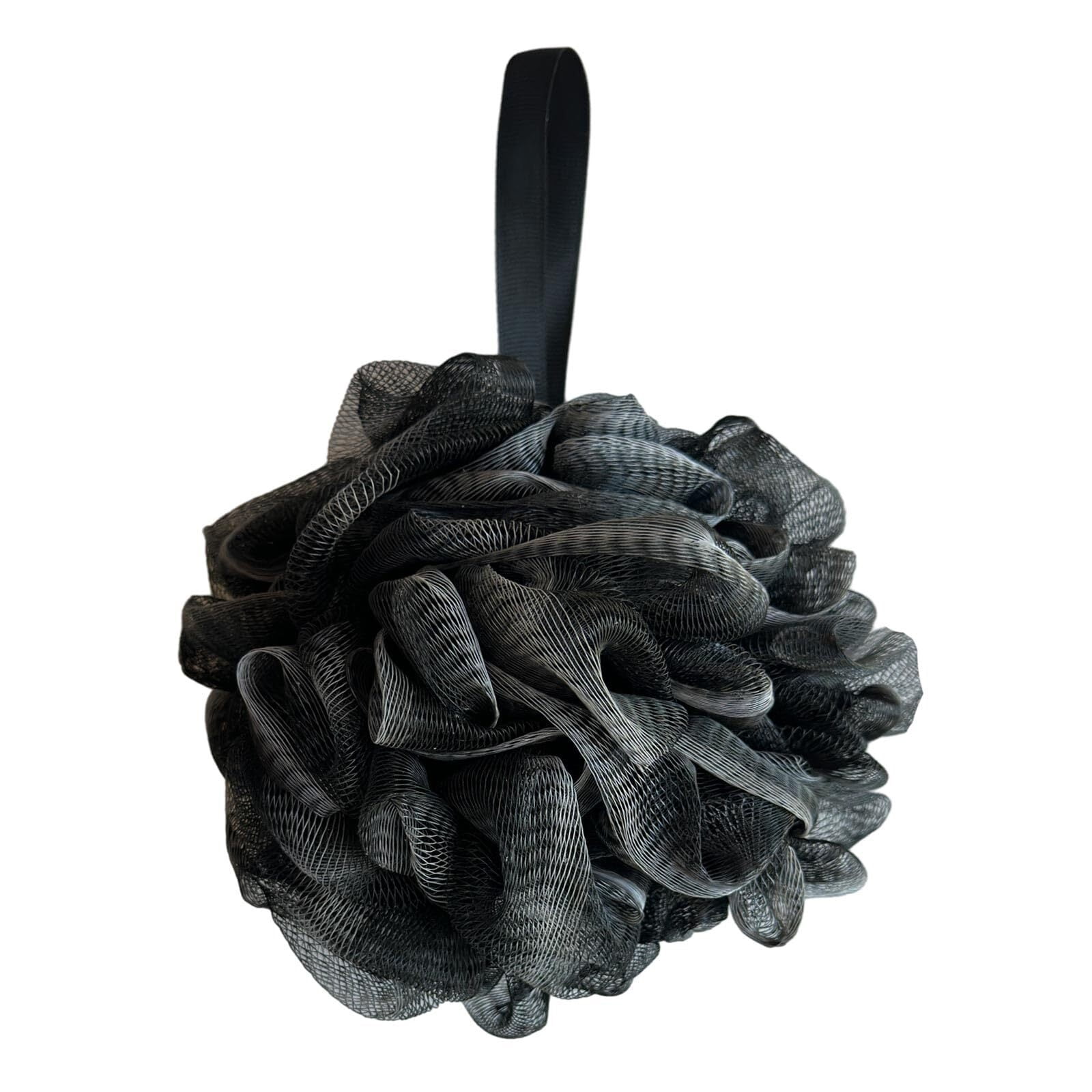 Black Bath Shower Loofah Exfoliating Body Back Scrubber Sponge for ...