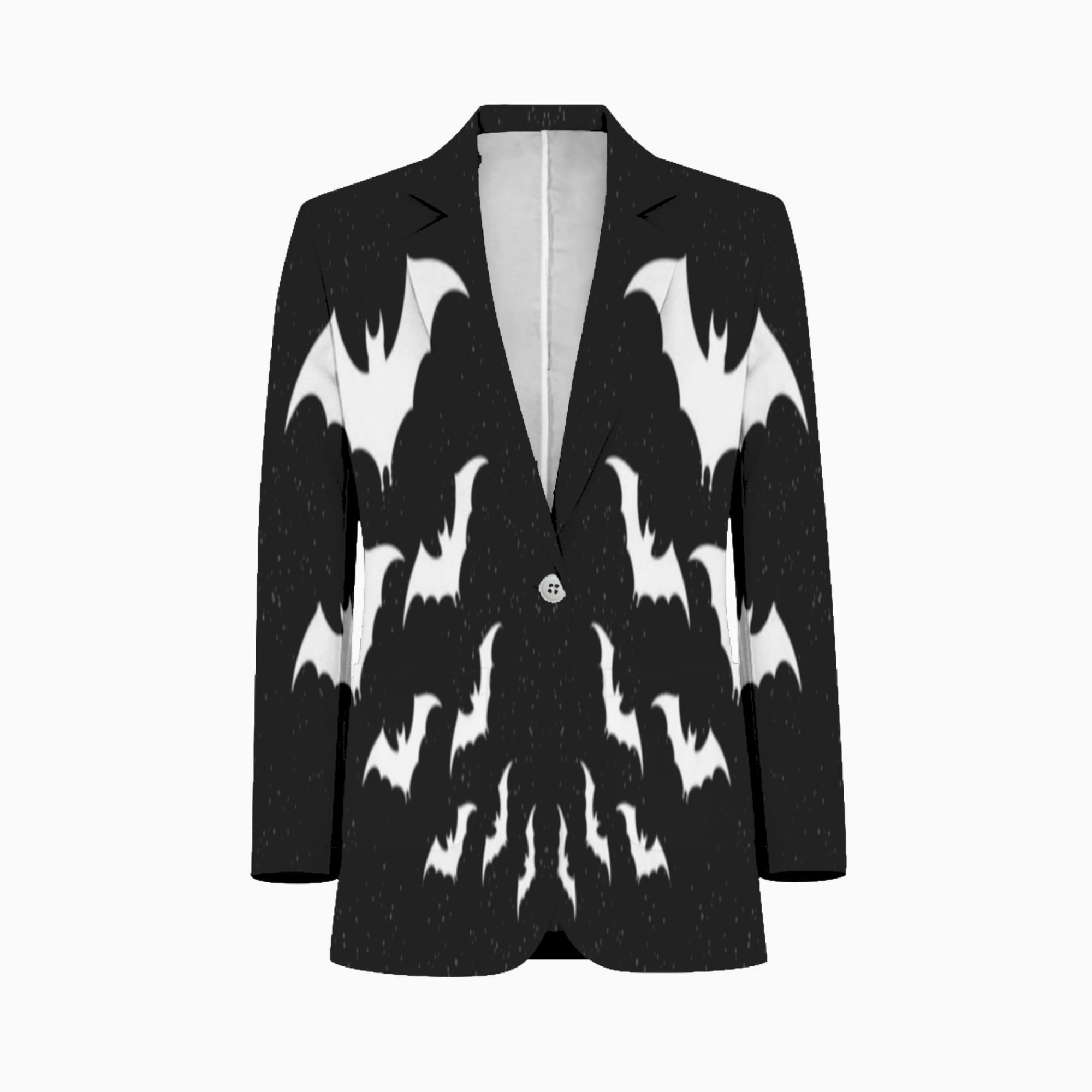 Black Bats Men's Suit Blazer Casual Party Wear Slim Fit Suit Jacket ...