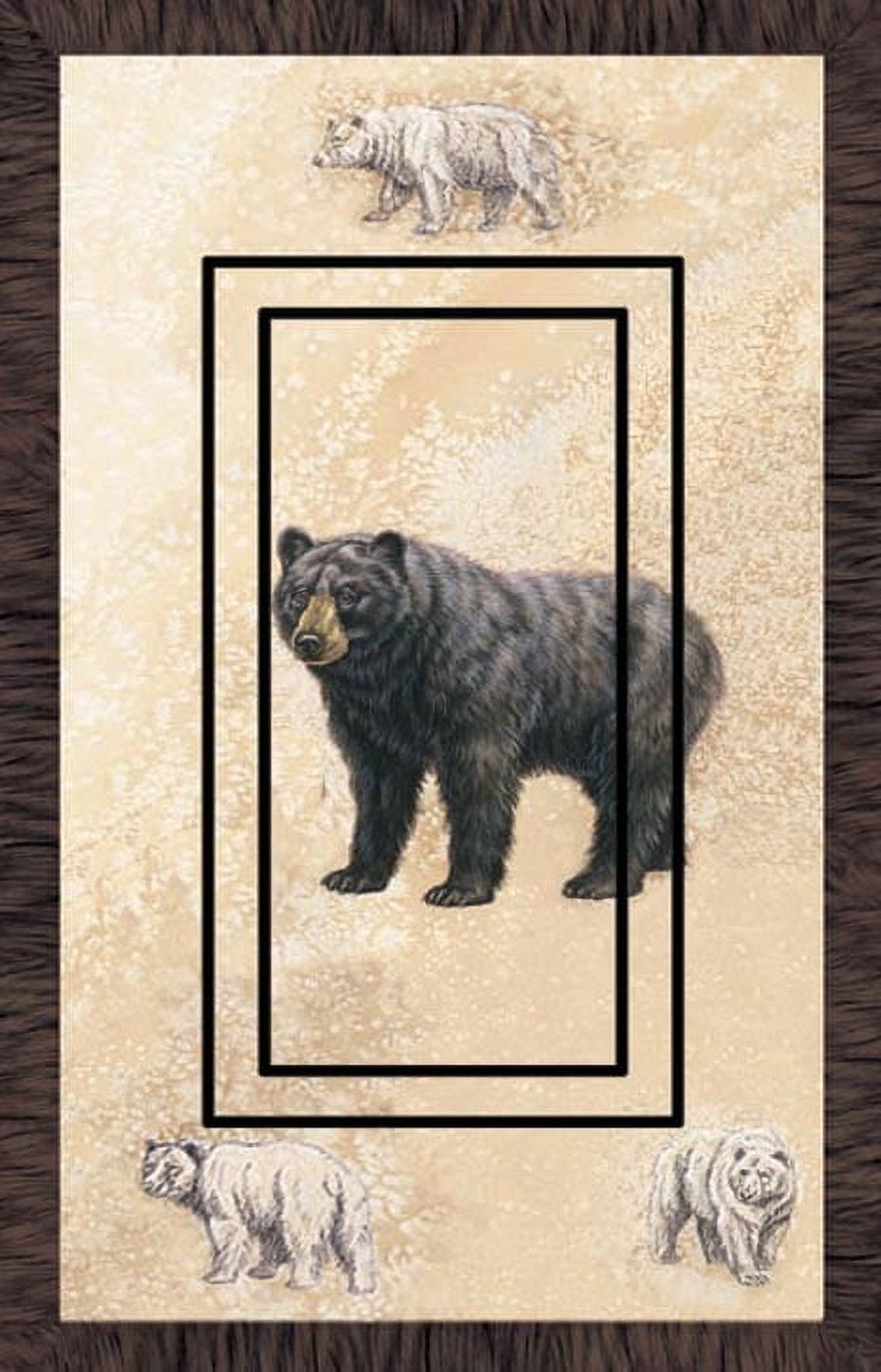 Black Bear 1C Single Rocker SwitchStix Peel and Stick Art Deco Switch ...