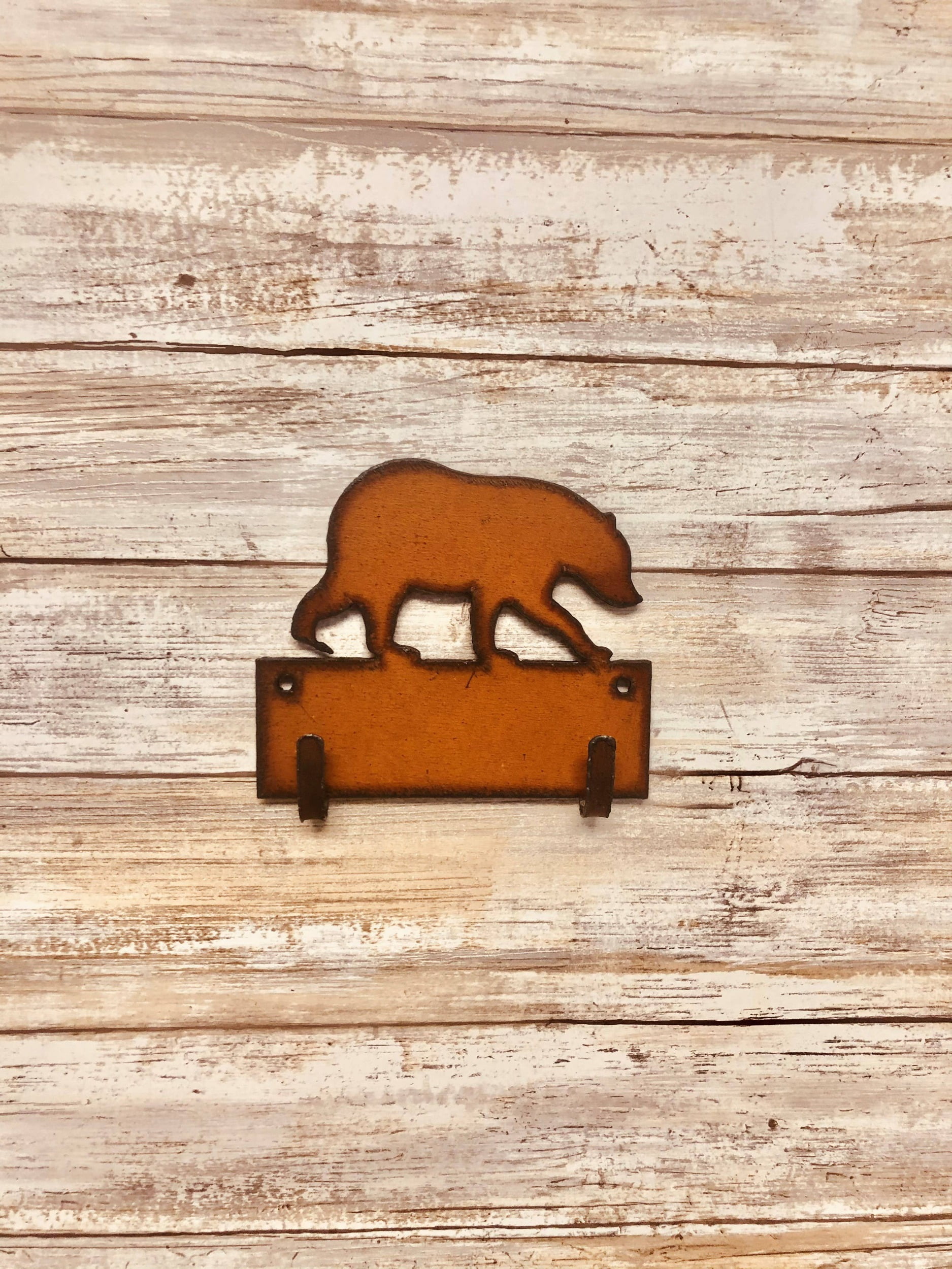 Black Bear Lodge Double Key Hook - Walmart.com