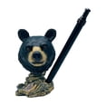 Black Bear Pen Holder Decorative Desk Organizer Multifunctional Desktop ...