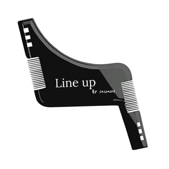 Black Beard Shaper for Men Beard Lineup Tool for Grooming Beard Guide ...