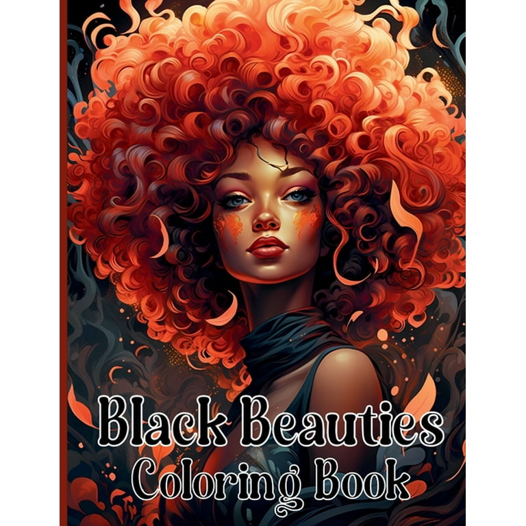 dark beauty coloring pages