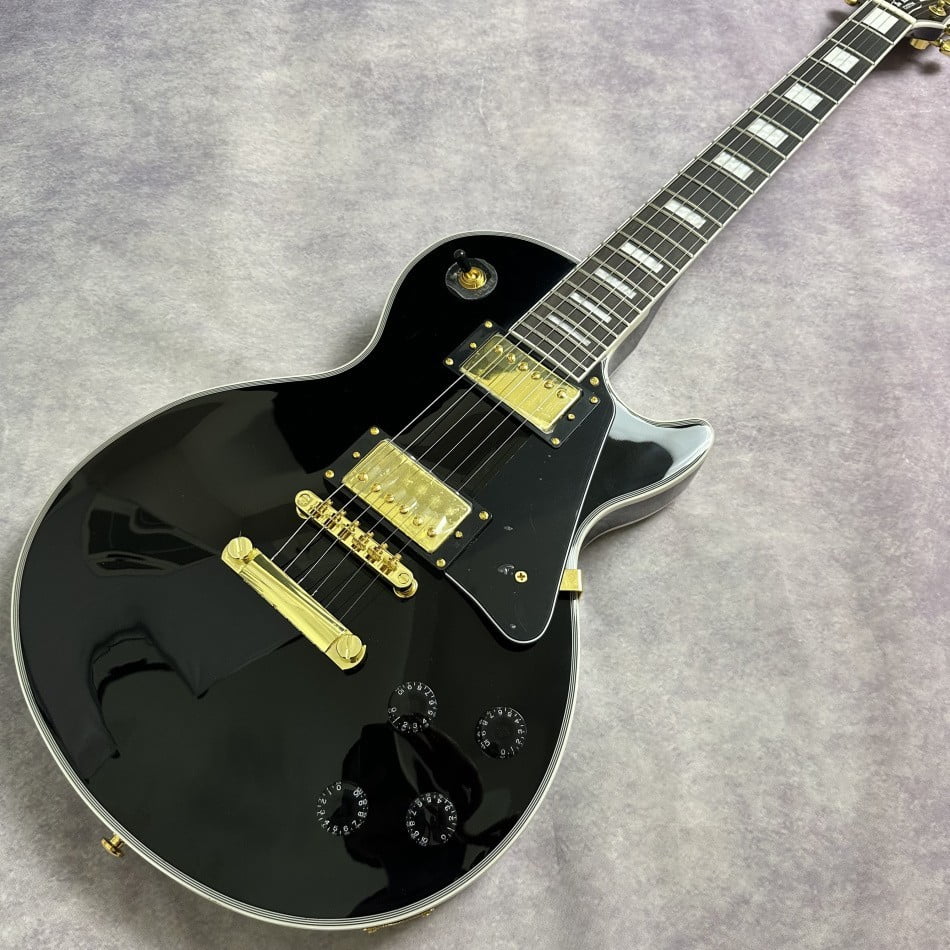 Black Beauty Custom LP Electric Guitar Gold Hardware Rosewood ...