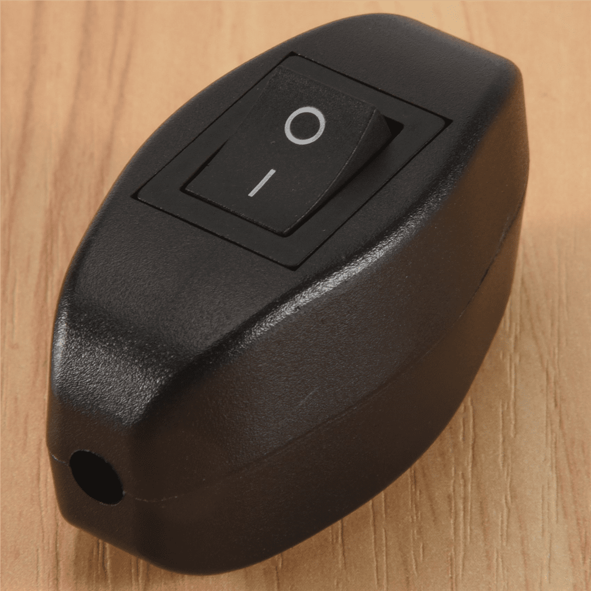 Black Bedroom On Off Button In Line Switch 6A/250VAC 10A/125VAC ...