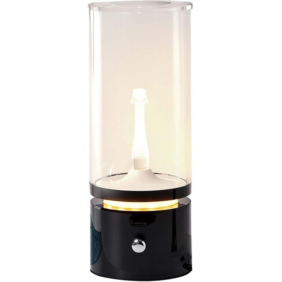 Black Bedside Lamp with 24-Month Warranty & USB-C, 1800K Warm 4-Level ...