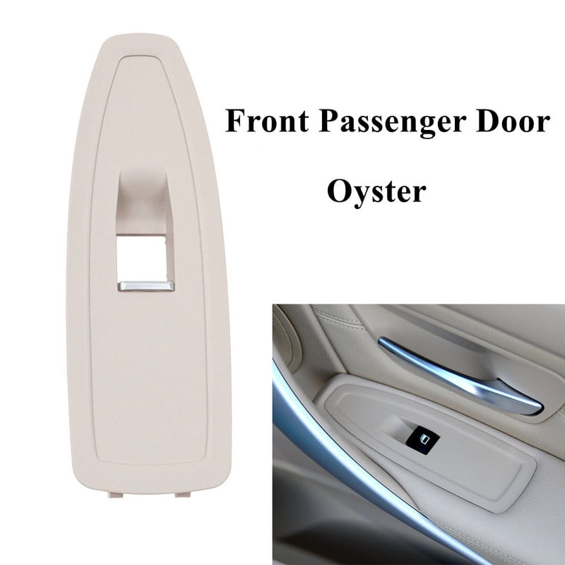 Black Beige Carbon LHD RHD Car Interior Door Window Switch Panel Cover ...