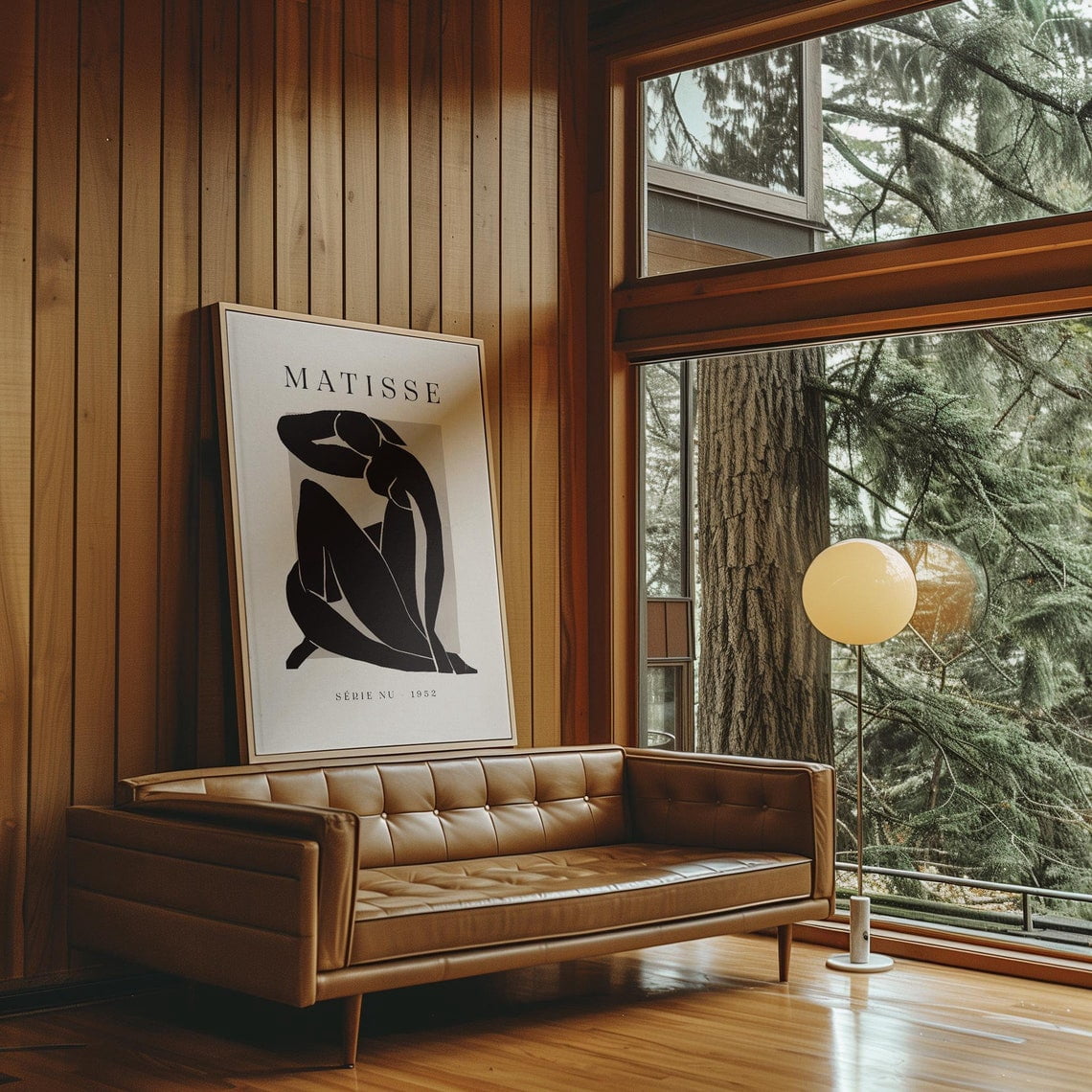 Black Beige Nude Wall Art Neutral Living Room Poster - Walmart.com