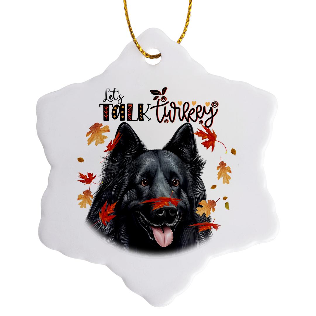 3drose, Black Belgian Sheepdog Talks Turkey on Thanksgiving with ...