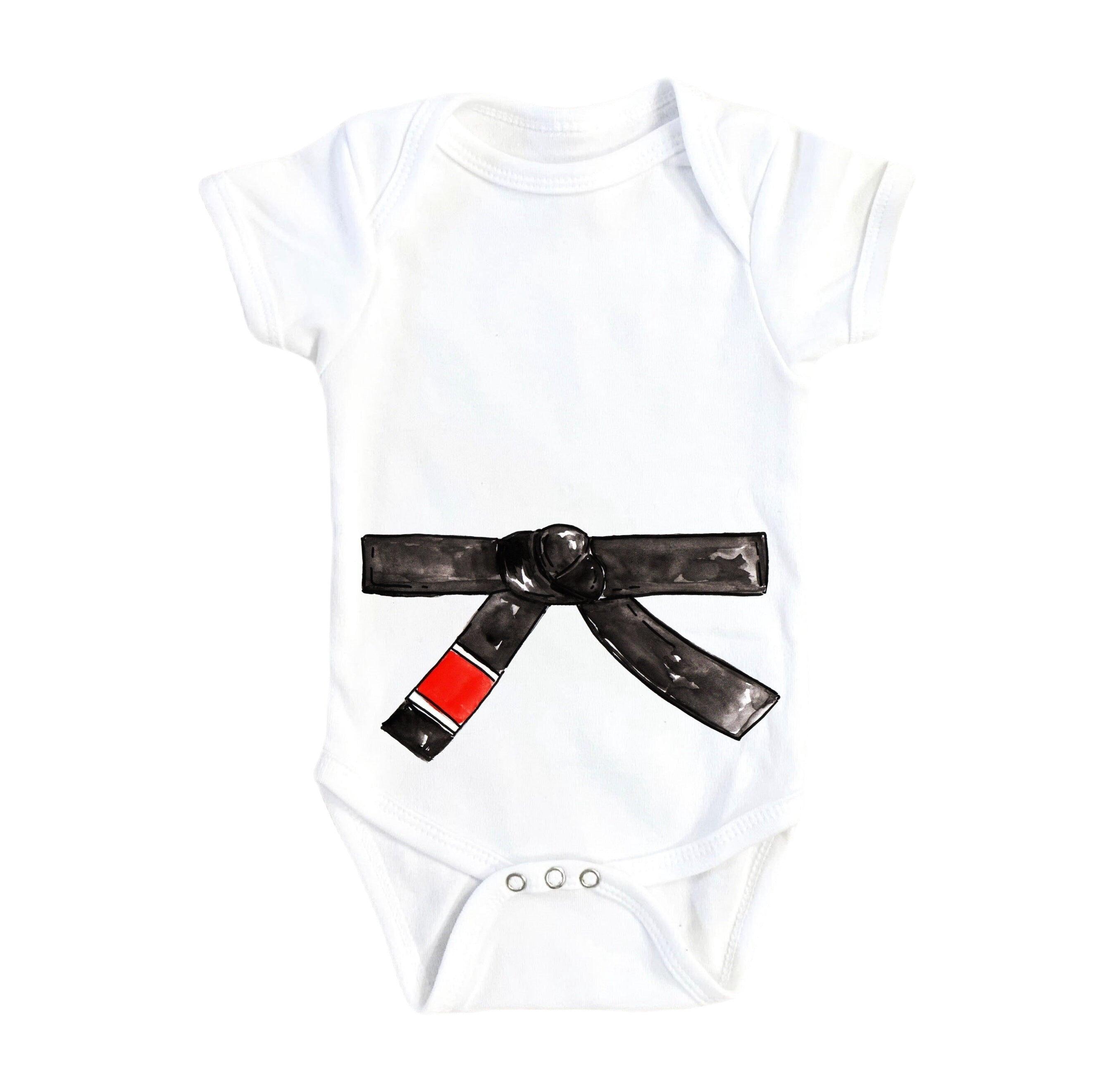 Black Belt Jiu Jitsu - Baby Boy Girl Clothes Infant Bodysuit Funny Cute ...