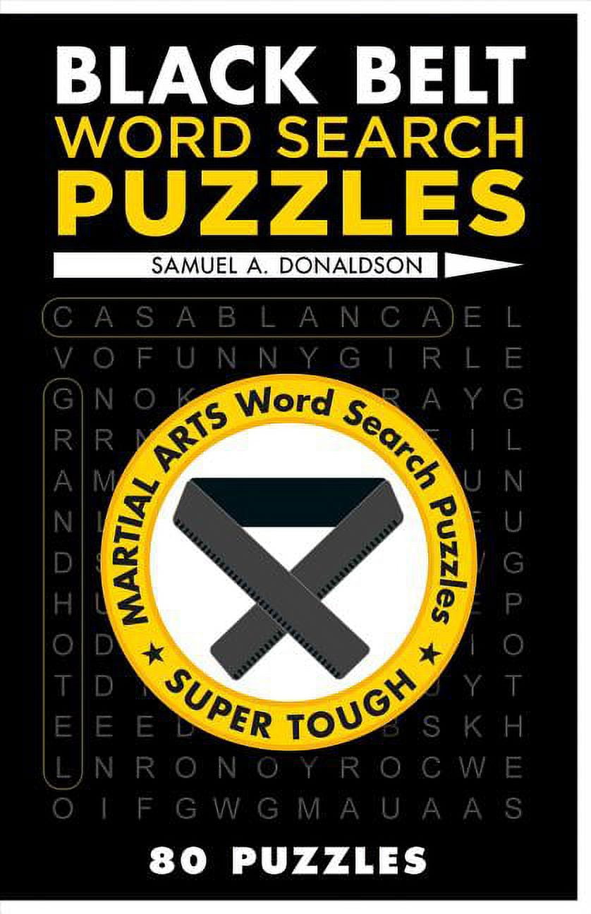 Black Belt Word Search Puzzles - Walmart.com